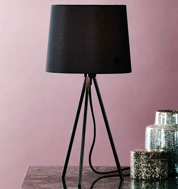 Stona lampa Herluf Black