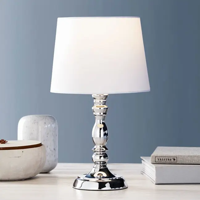 Stona lampa Lasse Chrome
