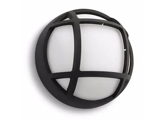 Eagle LED spoljašnja zidna svetiljka crna 1x3W