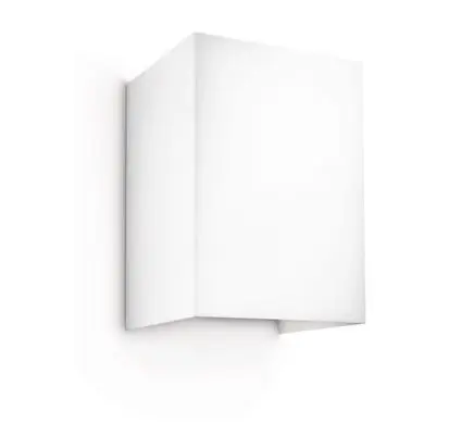 Philips LED zidna svetiljka Hopsack snage 1x3W, bele boje.