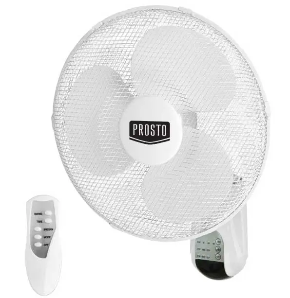 Zidni ventilator sa daljinskim upravljačem 40cm 50W Prosto WF40R