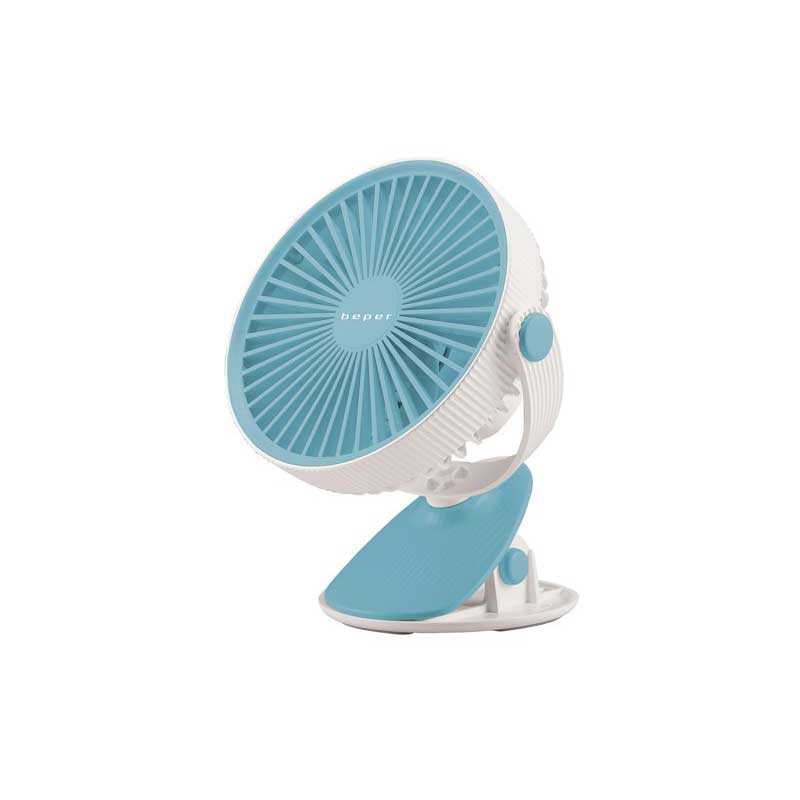 Punjivi mini ventilator sa štipaljkom BEPER P206VEN420