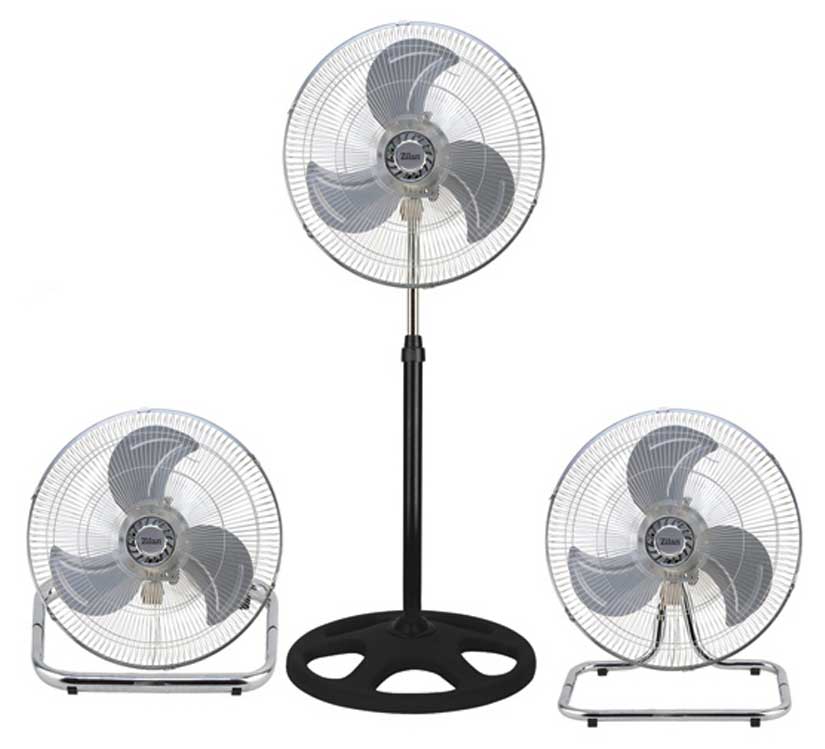 3U1 Jedan ventilator za različite namene 55W 45cm Zilan ZLN3840