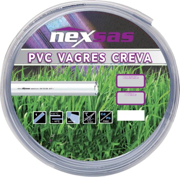 Nexsas Vagres PVC crevo 6mm 100m 41386
