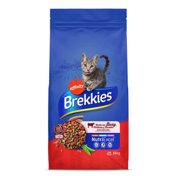 Brekkies Excel Cat Beef 15kg