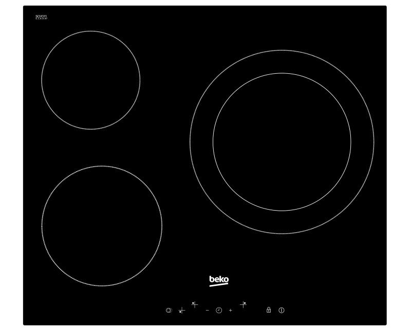 BEKO Ugradna staklokeramička ploča HIC63401T
