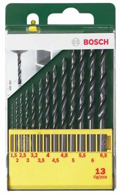 Bosch 13-delni set HSS-R burgija za metal 2607019441