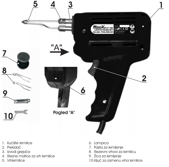 Lemilica W-LP 200 74520000