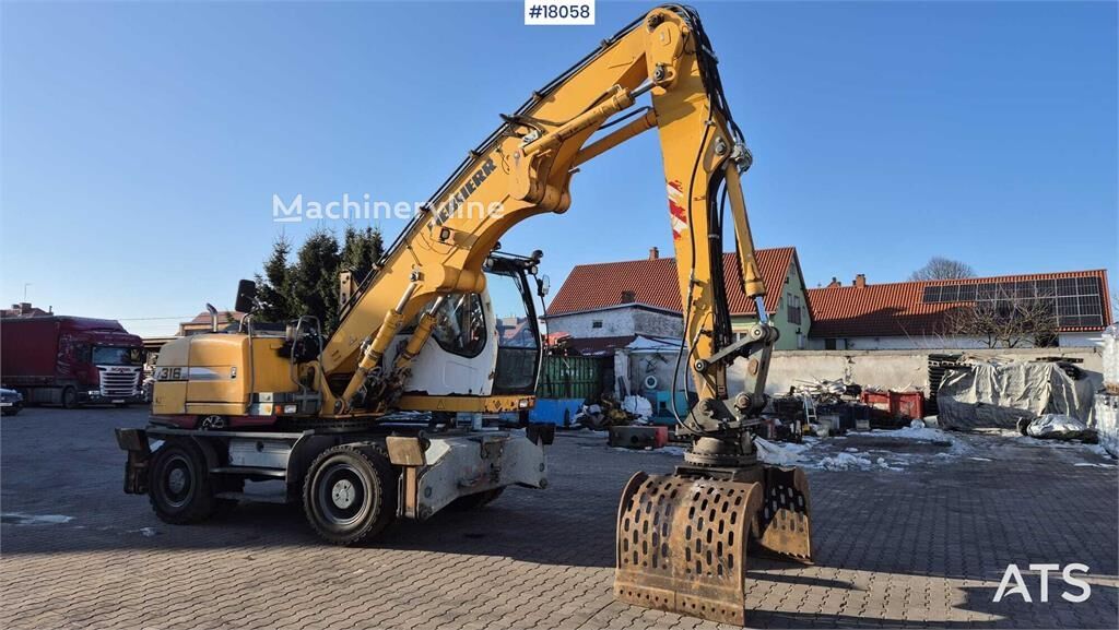 Liebherr A316 Litronic bager za pretovar