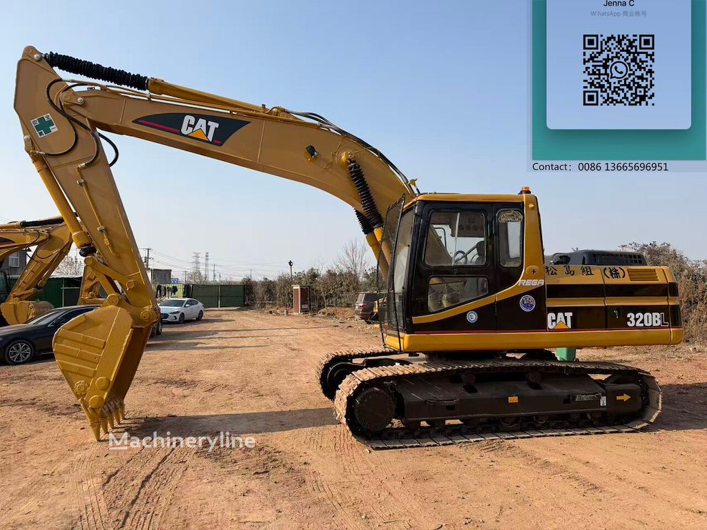 Caterpillar 320BL bager guseničar