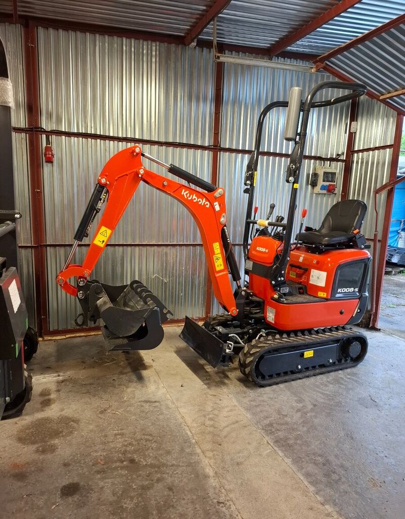 Kubota KX 008 - 5 mini bager