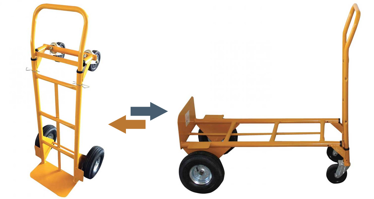 Transportna kolica sa dva načina korišćenja 200kg 59132
