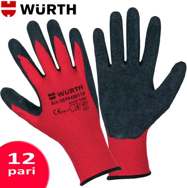 Wurth Zaštitne rukavice Multi Fit vel. 9 Pakovanje: 12 pari