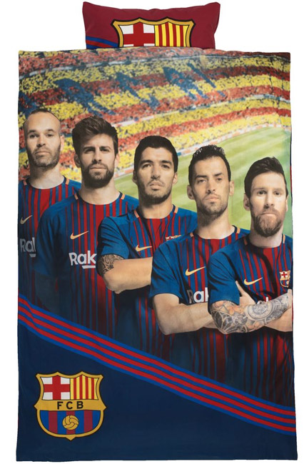 Dečija posteljina FC Barcelona 140x200