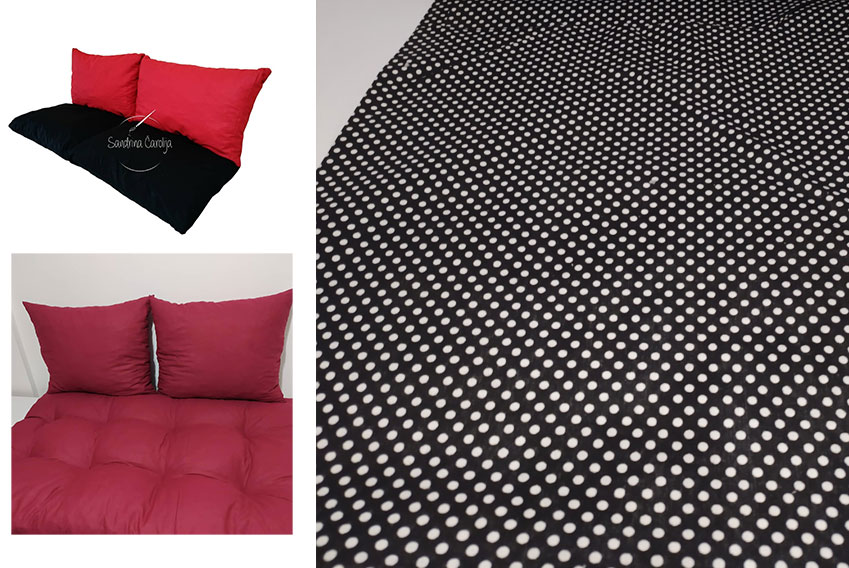 Jastuci za garniture od paleta - 130 x 50 x 50 cm - Dots