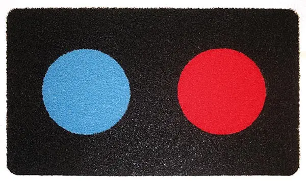 Blue Dot Red Dot Otirač DM02