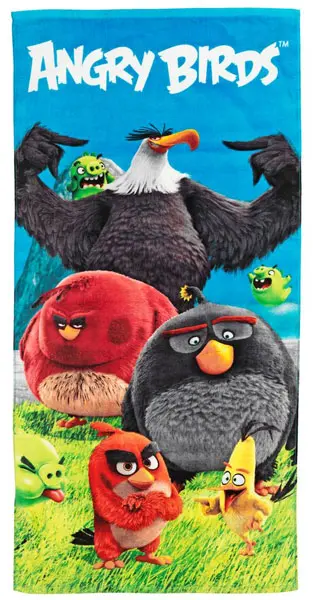 Peškir Angry Birds 70x140