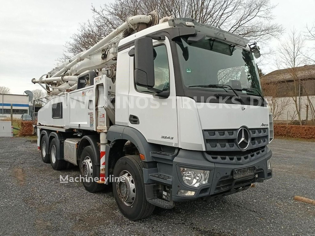 Putzmeister na šasiji Mercedes-Benz AROCS pumpa za beton