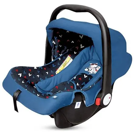KIKKA BOO Autosedište LITTLE TRAVELER 0-13kg Love Roma