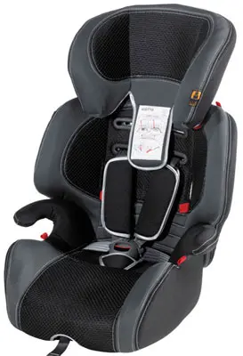 Bellelli autosedište Giotto sivo/crno 01GIO030
