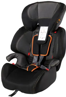 Bellelli autosedište Giotto oranž/crno 01GIO029