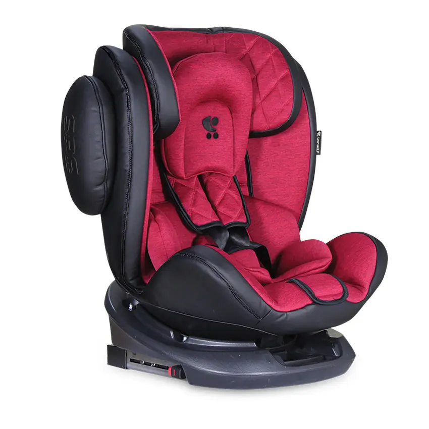 LORELLI Autosedište AVIATOR SPS ISOFIX 0-36kg Black-Red 10071301903