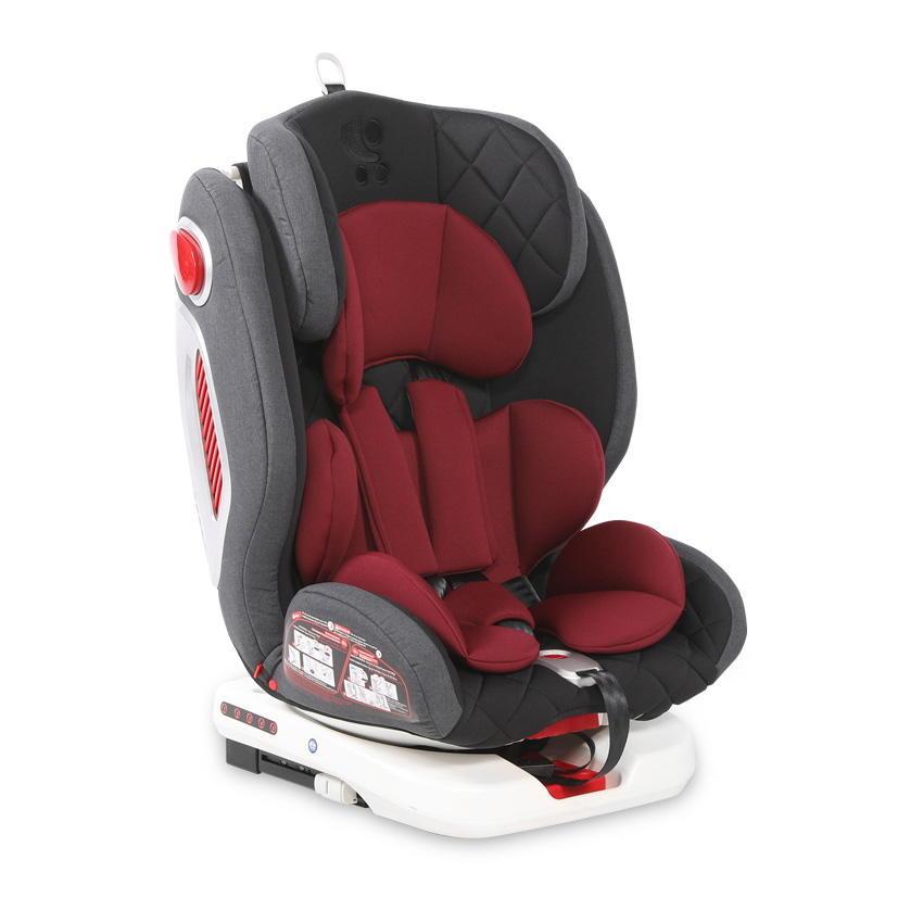 LORELLI Autosedište ROTO ISOFIX 0-36kg Black Red 10071272002