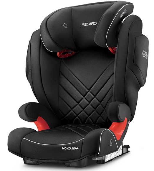 Autosedište za decu Recaro Monza Nova 2 Seatfix Performance Black 15 - 36 kg
