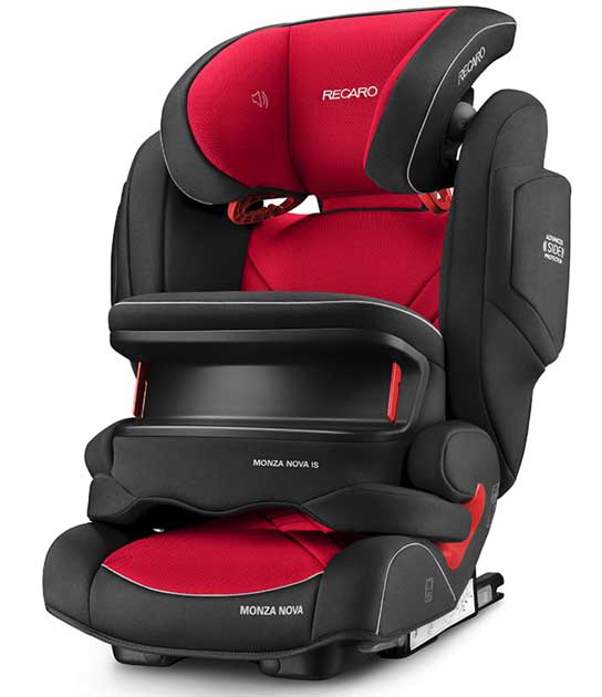 Autosedište za decu Recaro Monza Nova IS Racing Red 9 - 36 kg