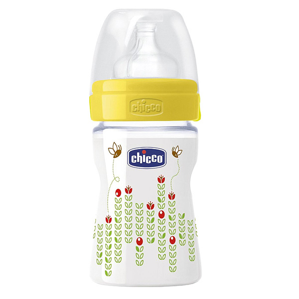 Chicco Flašica Well-Being sa silikonskom cuclom 150ml 0m+ 00070750000080