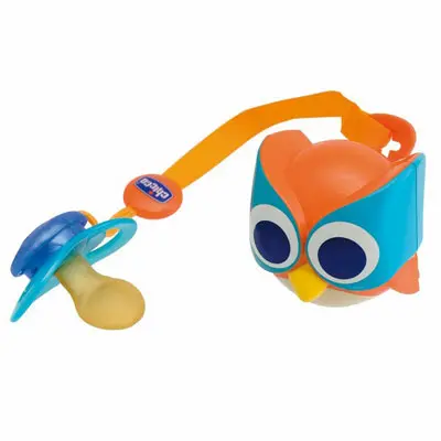 Chicco lančić za lažu sa kutijicom Sova 00587