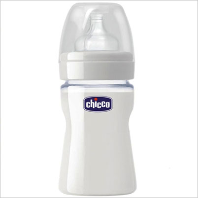 Chicco staklena flašica za silikonske cucle 150ml 600421