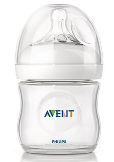 Avent Plastična flašica Natural 125ml sa cuclom za novorođenče 0m+