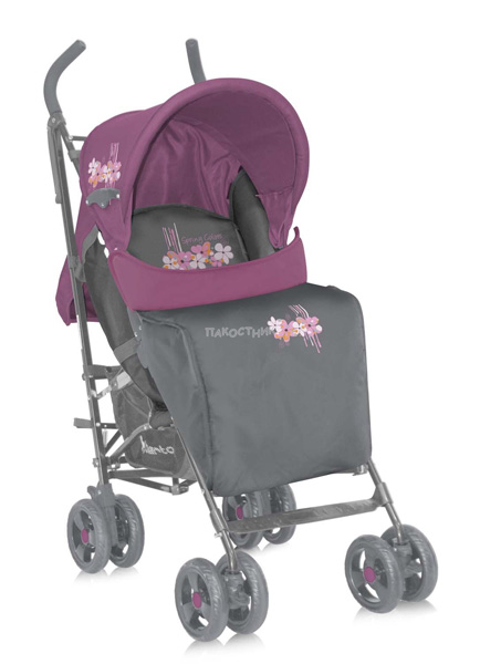 Bertoni Kišobran kolica Fiesta Grey&Pink Spring 10020731460A