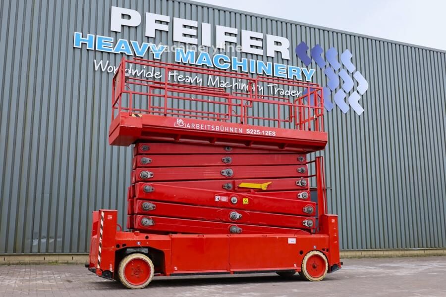 PB Lifttechnik S225-12ES Electric, 22.5m Working Height, 450kg Ca makazasta platforma
