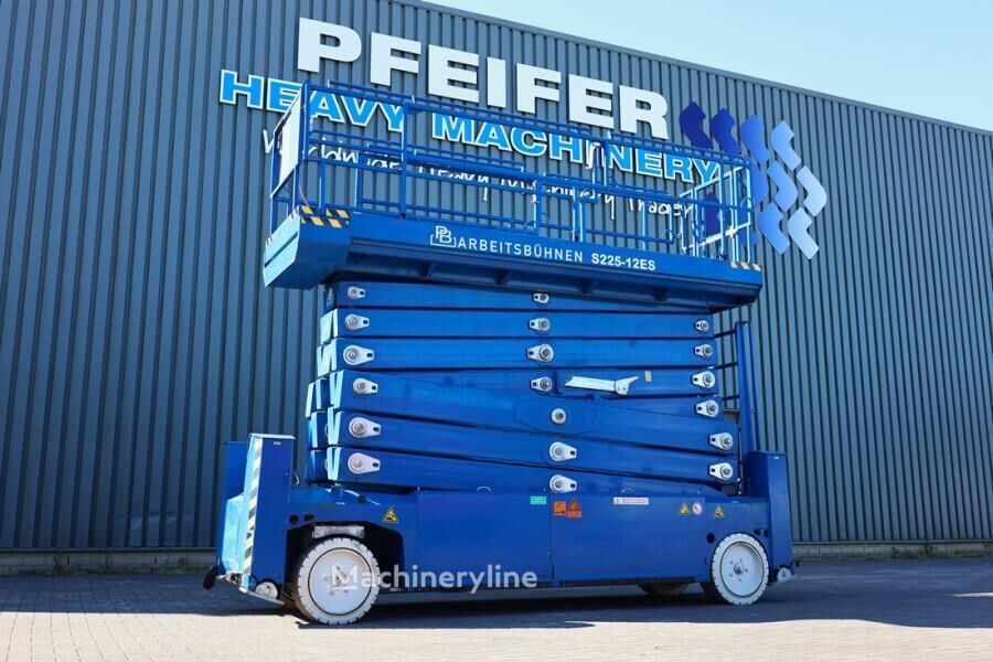 PB Lifttechnik S225-12ES Electric, 22.5m Working Height, 450kg Ca makazasta platforma