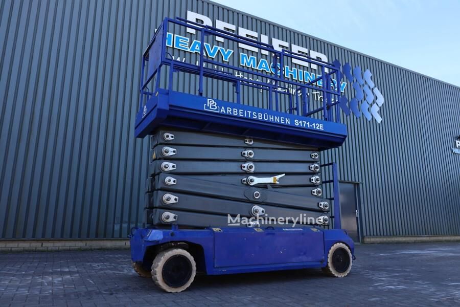 PB Lifttechnik S171-12E Electric, 17.3m Working Height, 400kg Cap makazasta platforma
