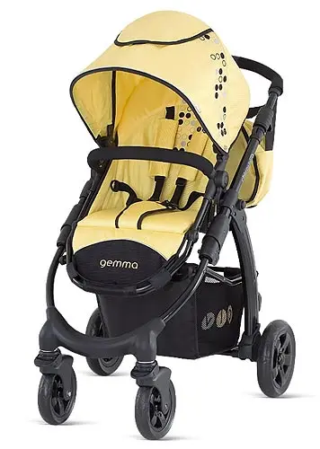 Chipolino 3u 1 Kolica Gemma yellow