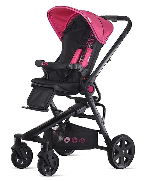 Chipolino Duo Kolica Maxima X3M pink