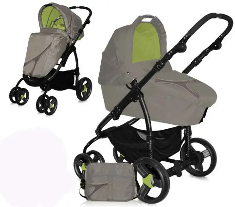 Bertoni Kolica Avio Caramel Green 10020021327