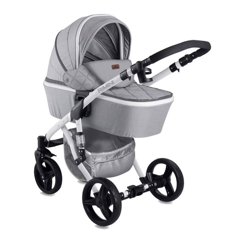 LORELLI Kolica za bebe RIMINI set Grey