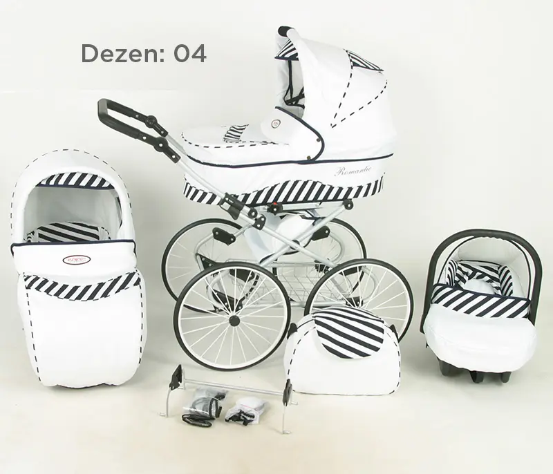 Kunert Kolica za bebe Romantic Set 3u1 04
