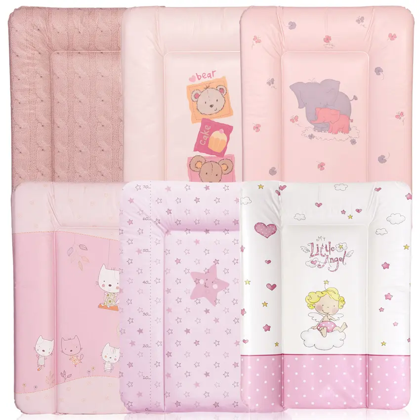 Lorelli Meka podloga 70cm za presvlačenje bebe Softy pink assorted 10130160007