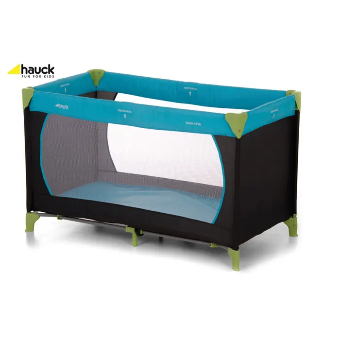 Hauck prenosivi krevetac Dream n Play water blue 5010033