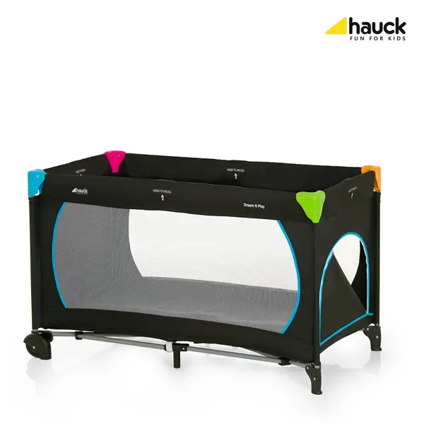 Hauck Prenosivi Krevetac Dream N Play Go Plus Multi Black 5170123