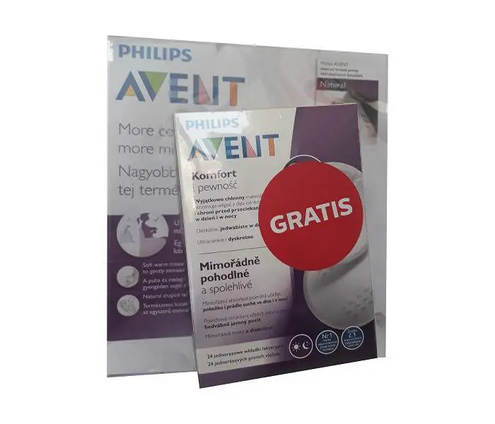AVENT Pumpica za izmlazanje RUČNA 5772 + GRATIS jednokratni tuferi za grudi 24kom. 5782