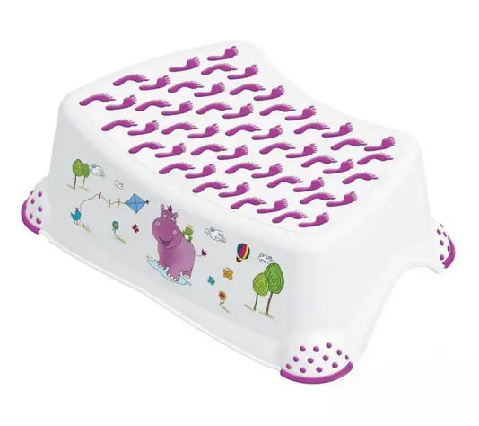 Stepenik za decu Hippo beli OKT-8642