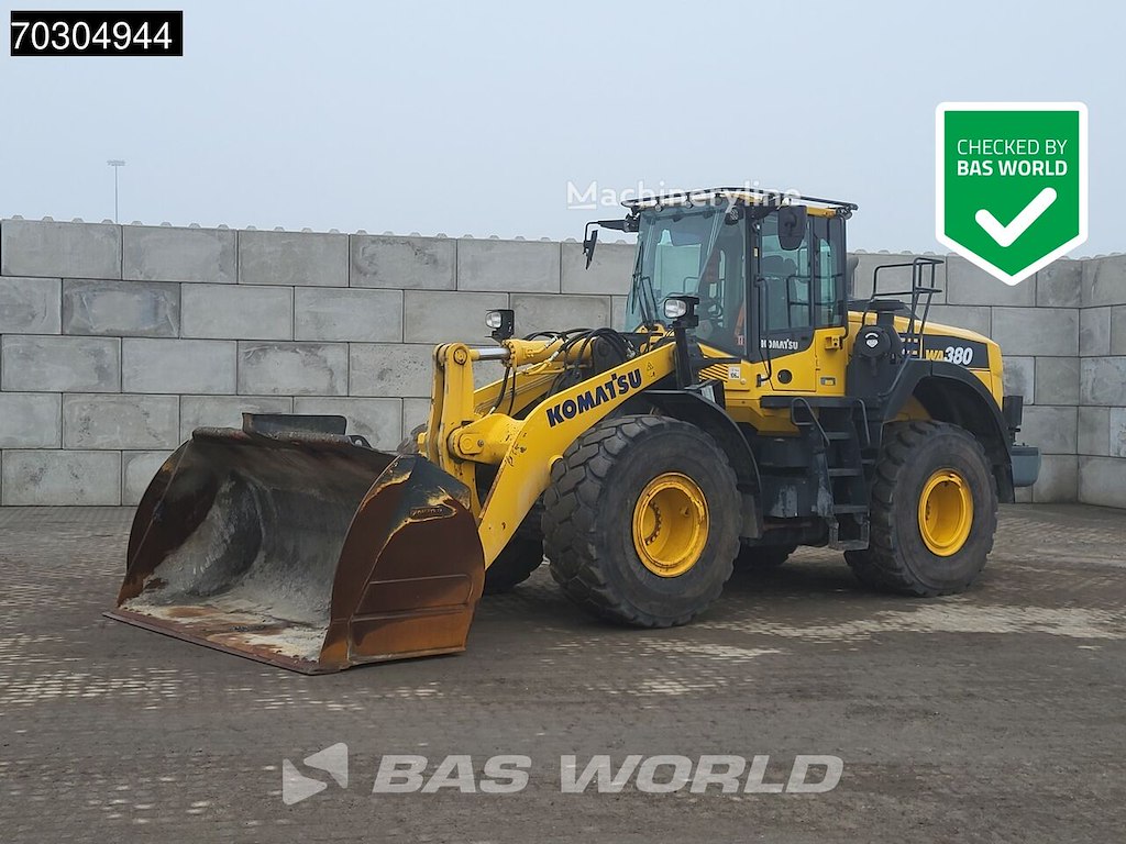 Komatsu WA380 -8E0 QUICK COUPLER prednji utovarivač