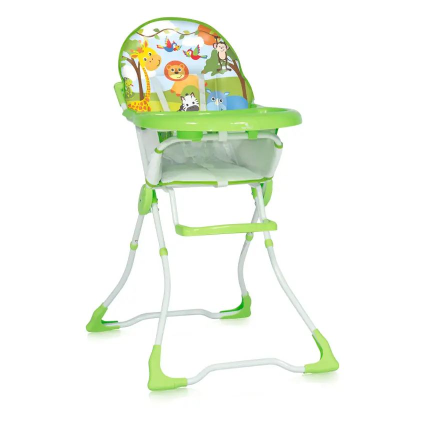 Lorelli Visoka bebi stolica Marcel Green Jungle