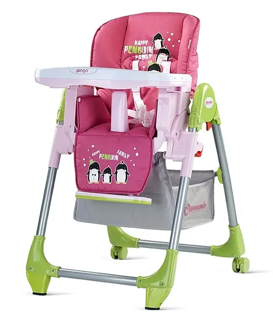 Chipolino Visoka Stolica Pingo pink